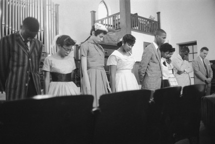 Members Little Rock Nine Their Families Editorial Stock Photo - Stock ...