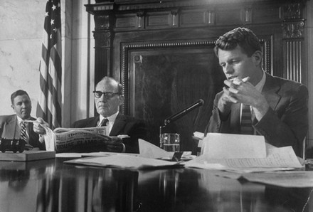 John Mcclellan L Robert Kennedy R Editorial Stock Photo - Stock Image ...