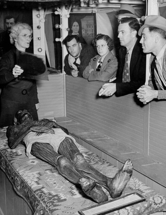 Mummy Purported Be John Wilkes Booth Editorial Stock Photo - Stock ...