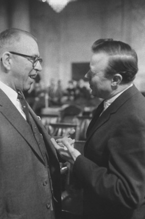 Aflcio Walter Reuther R He Testifies Editorial Stock Photo - Stock ...