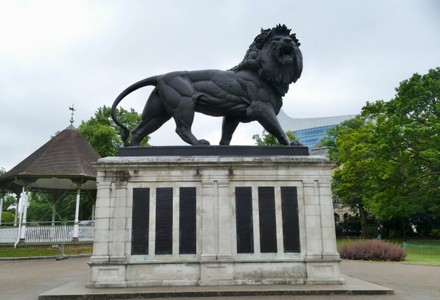 Maiwand Lion Forbury Gardens Lion Named Editorial Stock Photo - Stock ...