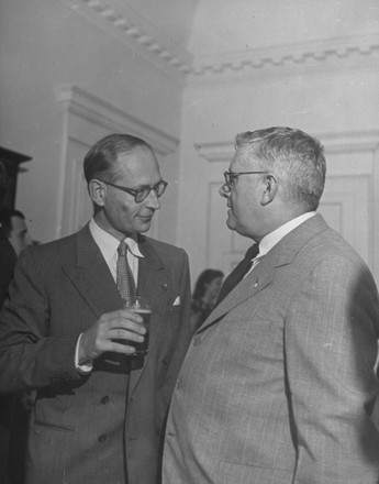 Herbert V Evatt R Talking Halvard Editorial Stock Photo - Stock Image ...