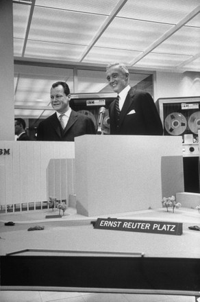 West Berlin Mayor Willy Brandt L Editorial Stock Photo - Stock Image ...