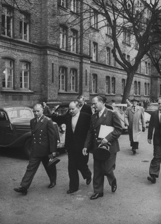 West German Army Officers Adolf Heusinger Editorial Stock Photo - Stock ...