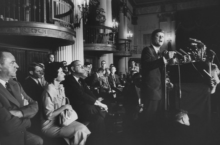 Sen Lyndon B Johnson L His Editorial Stock Photo - Stock Image ...
