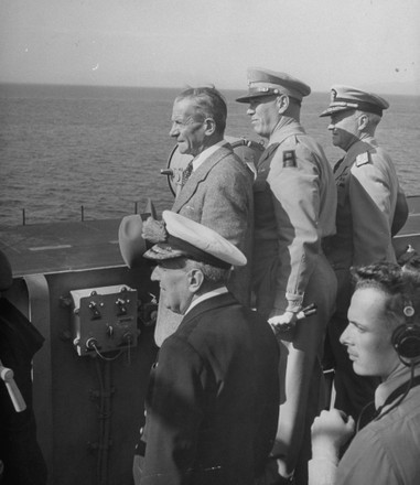 Greek Welcome Extended Vice Admiral Forrest Editorial Stock Photo ...