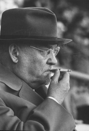 Nikolai Bulganin Clapping Speech Made By Editorial Stock Photo - Stock ...