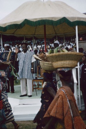Prime Minister Kwame Nkrumah Kojo Botsio Editorial Stock Photo - Stock ...