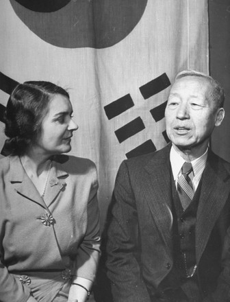 Dr Syngman Rhee R His Wife Editorial Stock Photo - Stock Image ...