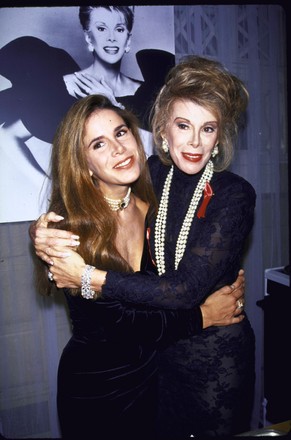 Lr Comedienne Joan Rivers Daughter Melissa Editorial Stock Photo ...