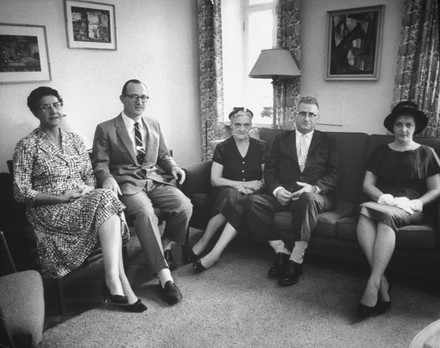 Lr Barbara Powers Mother Us Consul Editorial Stock Photo - Stock Image ...