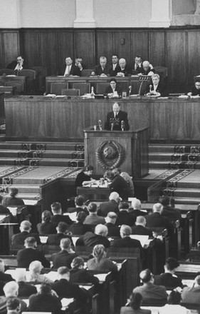 Meeting Supreme Soviet Grand Kremlin Hall Editorial Stock Photo - Stock ...
