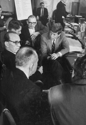 Rl Sen John F Kennedy Sen Editorial Stock Photo - Stock Image ...