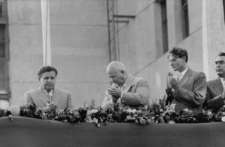 Soviet Presidium Leonid Brezhnev R W Editorial Stock Photo - Stock ...