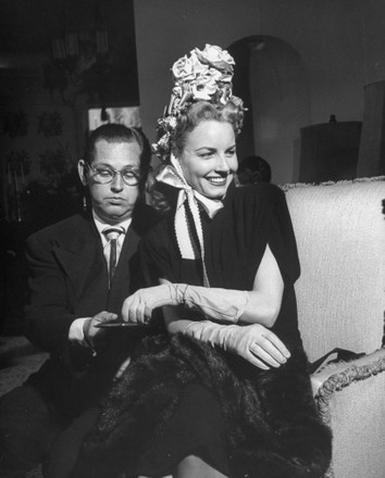 Louis Busch L Sitting His Wife Editorial Stock Photo - Stock Image ...
