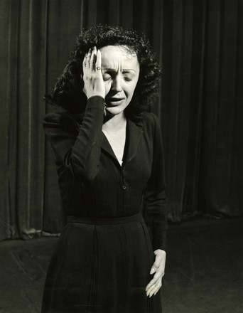 French Singer Edith Piaf 1915 1963 Editorial Stock Photo - Stock Image ...