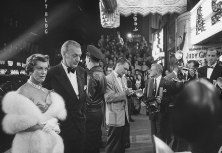 Actor Gary Cooper His Wife Arriving Editorial Stock Photo - Stock Image ...