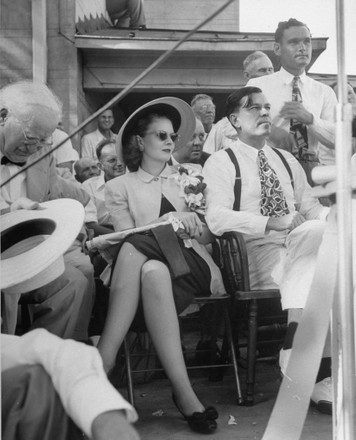 Gov Herman E Talmadge Wife During Editorial Stock Photo - Stock Image ...