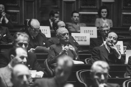 August 1946 Americans Benjamin V Cohen Editorial Stock Photo - Stock ...