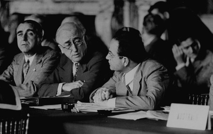 Us Delegates James C Dunn Fore Editorial Stock Photo - Stock Image ...