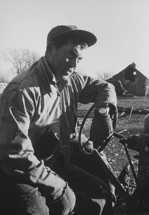 Farmer Walter Johnson Telling Why He Editorial Stock Photo - Stock ...