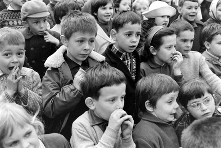 Children Range Facial Expressions Watch Story Editorial Stock Photo ...