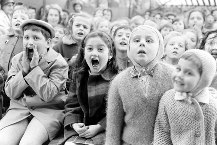 Children Range Facial Expressions Watch Story Editorial Stock Photo ...