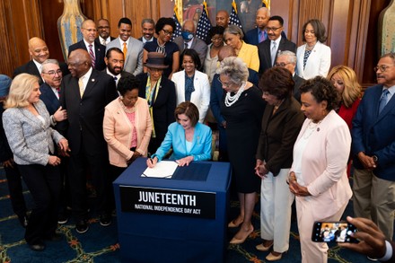 Juneteenth National Independence Day Act Bill Enrollment in Washington ...