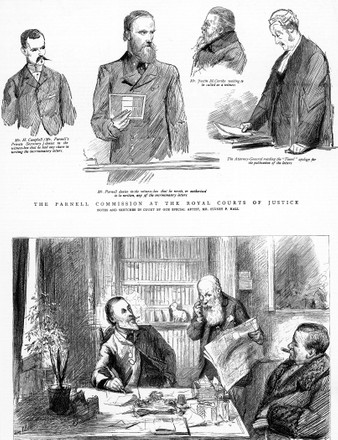 Parnell Commision Royal Courts Justice Lr Editorial Stock Photo - Stock ...