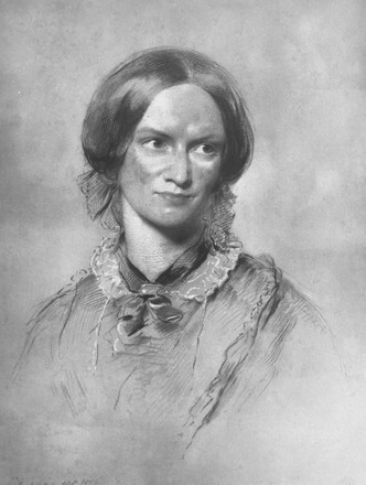 Replica Portrait Victorian Novelist Charlotte Bronte Editorial Stock ...