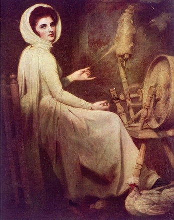 Portraitist George Romneys Painting Lady Emma Editorial Stock Photo ...