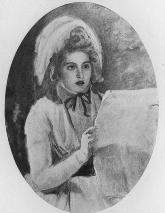 Portraitist George Romneys Painting Lady Emma Editorial Stock Photo ...