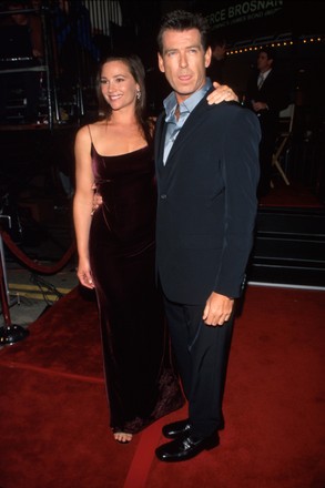 Actor Pierce Brosnan Model Keely Shaye Editorial Stock Photo - Stock ...