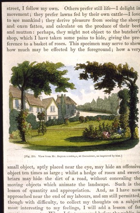 View Landscape Architect Humphry Reptons Cottage Editorial Stock Photo ...