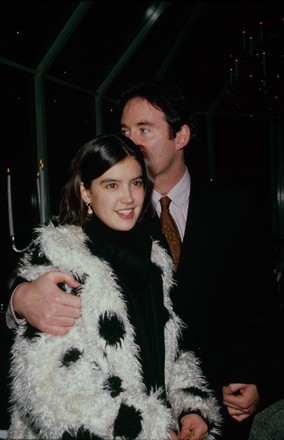 Actress Phoebe Cates Actor Kevin Kline Redaktionelles Stockfoto ...