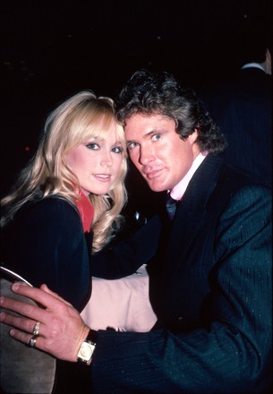 Married Actors Catherine Hickland David Hasselhoff Editorial Stock ...