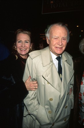 Lr Actress Juliet Mills W Father Editorial Stock Photo - Stock Image ...