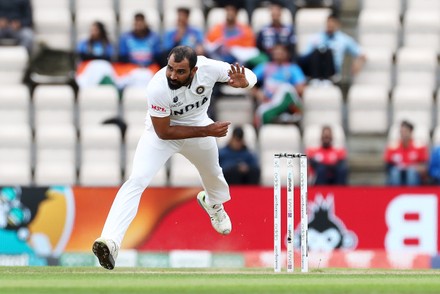 Mohammad Shami India Bowling Action Editorial Stock Photo - Stock Image ...