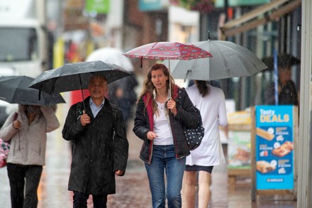 Wet weather Kent, Tonbridge, Kent, UK - 18 Jun 2021 Stock Pictures ...