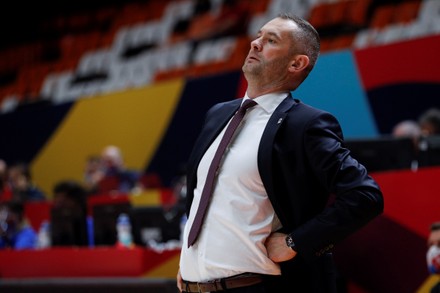 Slovakias Head Coach Juraj Suja Reacts Editorial Stock Photo - Stock ...