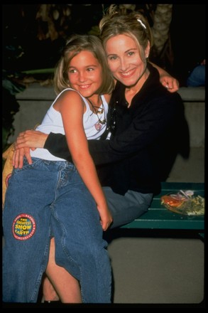 Actress Maureen Mccormick Daughter Natalie Ringling Editorial Stock ...