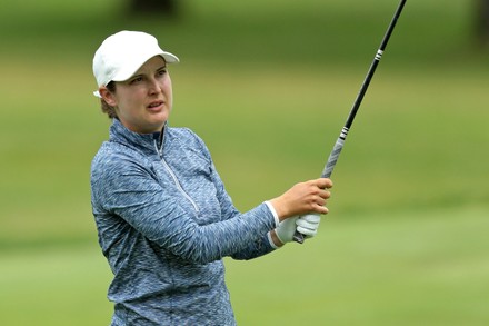 Lindy Duncan Follows Her Fairway Shot Editorial Stock Photo - Stock ...