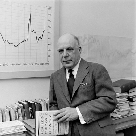 Portrait American Economist Educator Walter W Editorial Stock Photo ...