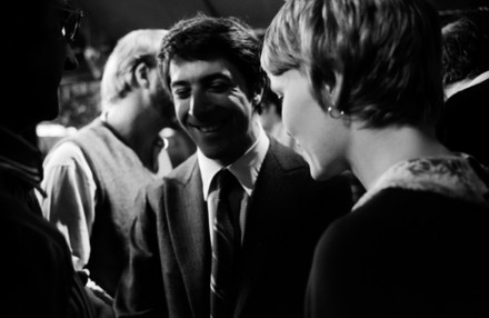 Actor Dustin Hoffman Actress Mia Farrow Editorial Stock Photo - Stock ...