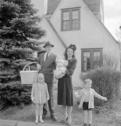 Picture Marjorie Mcweeney Standing Her Husband Editorial Stock Photo ...