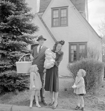 Picture Marjorie Mcweeney Standing Her Husband Editorial Stock Photo ...