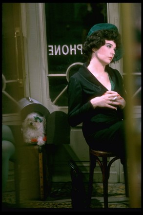 Shirley Maclaine Irma Smoking Cigarette Motion Editorial Stock Photo ...