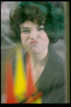 Shirley Maclaine Irma Smoking Cigarette Motion Editorial Stock Photo ...