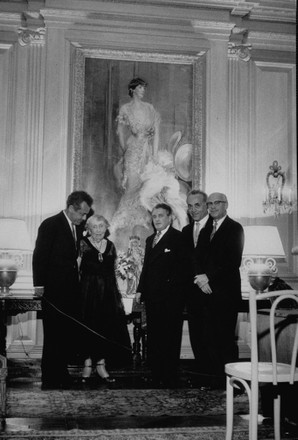 Mrs Clark Hostess Afternoon Concert By Editorial Stock Photo - Stock ...