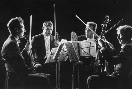 Guarneri Quartet Milis Studio Lr Arnold Editorial Stock Photo - Stock ...